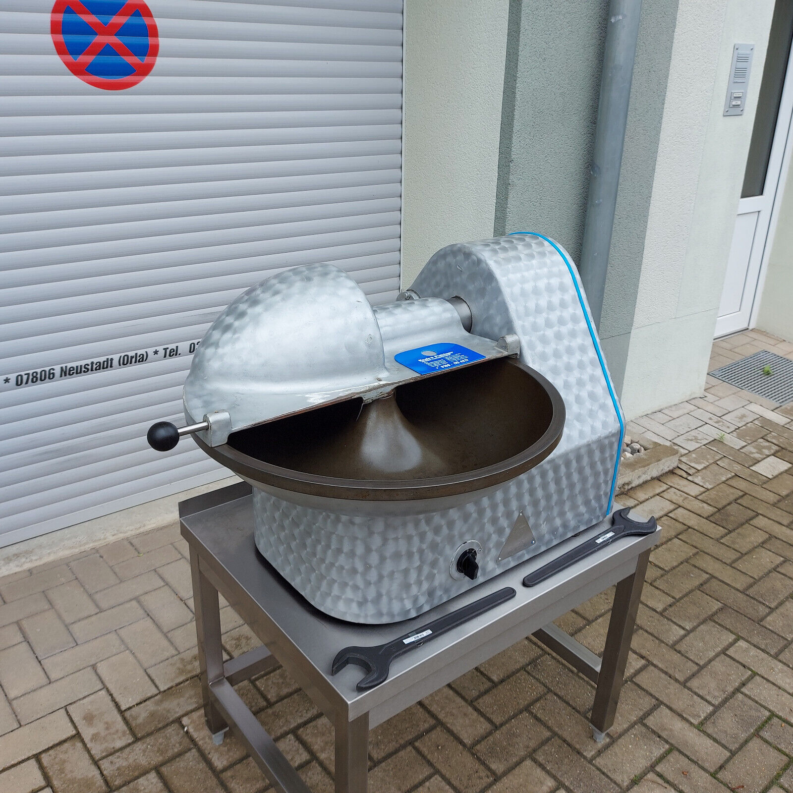 REX DÜKER 20 Liter 2 Gänge Standkutter Kutter Wurstkutter ...