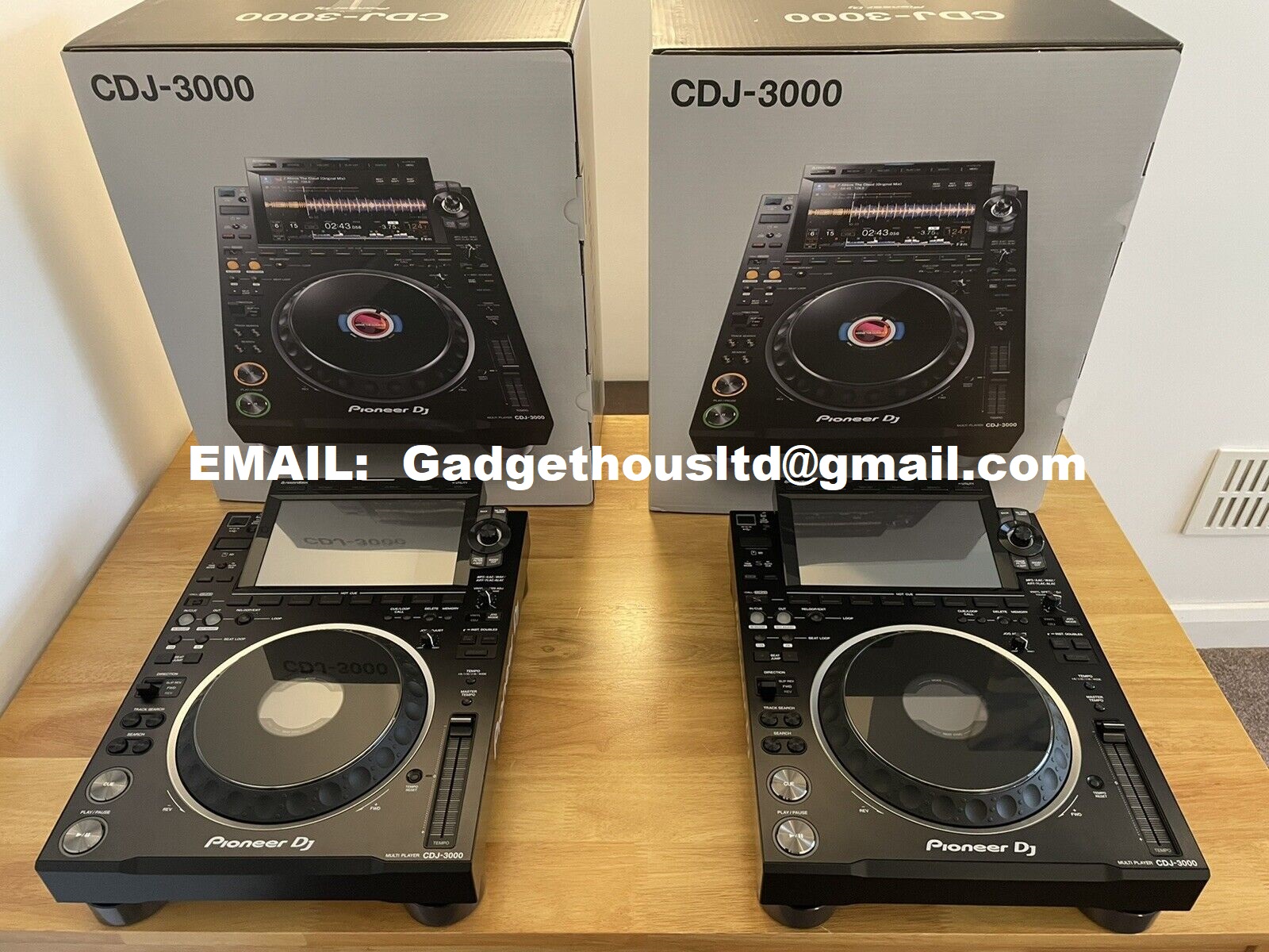 Pioneer CDJ-3000, Pioneer DJ DJM-A9 , Pioneer CDJ-2000NXS2,