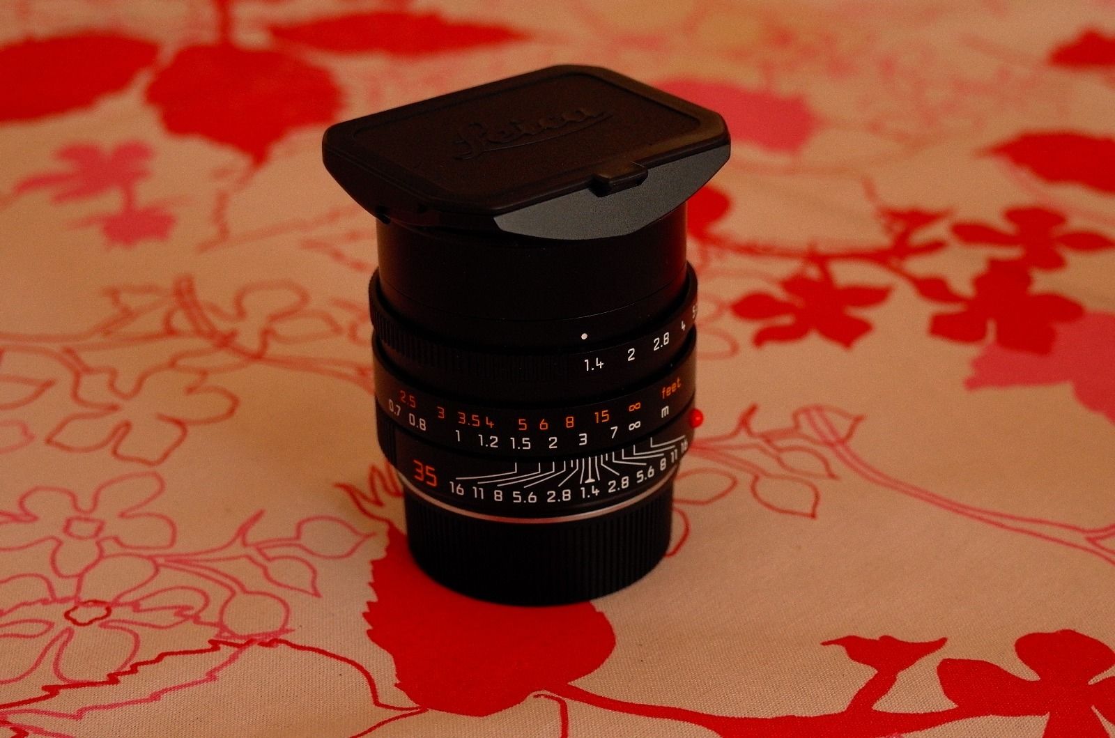 LEICA 35MM F1.4 FLE SUMMILUX-M ASPH 6-BIT LENS #11663 MINT! NR!