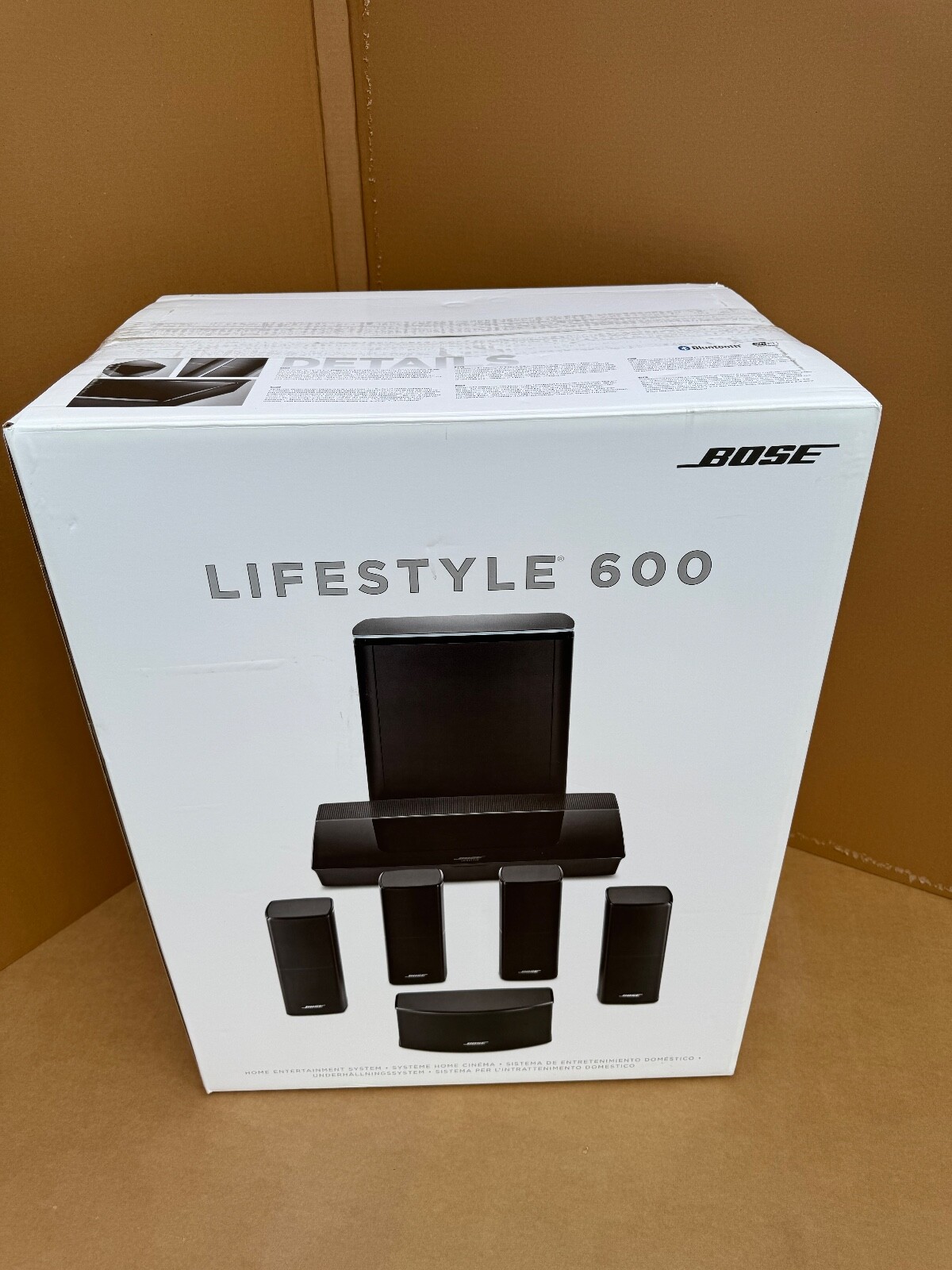 Bose Lifestyle 600 kabelloses Bluetooth-Surround-Sound-System