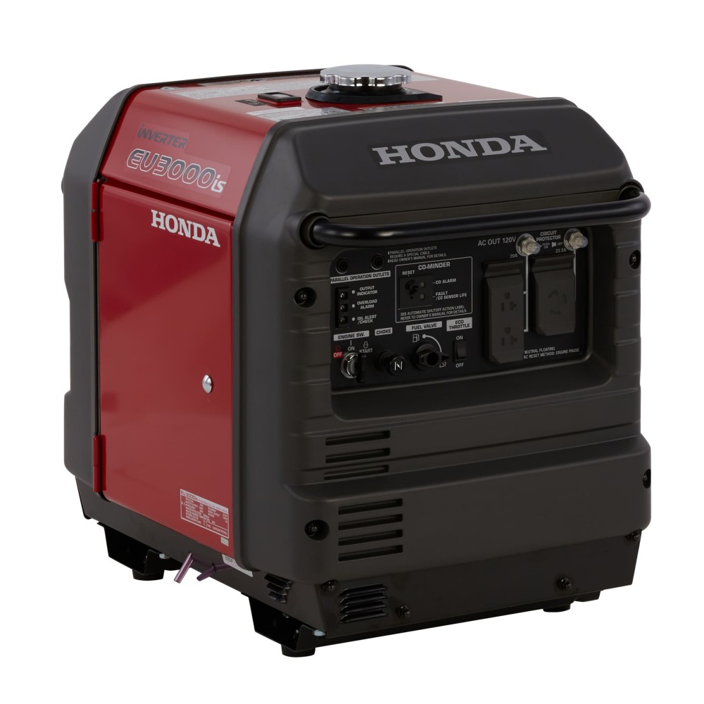 Honda Eu 3000-Watt Portable Inverter Generator – Gasoline Single ...